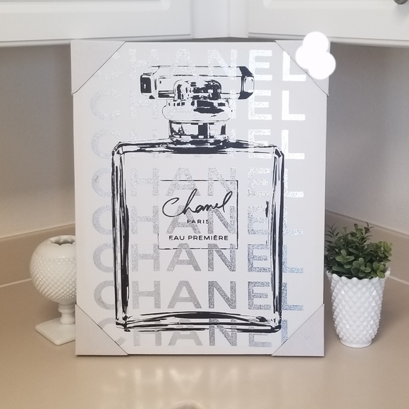 CHANEL | Accents | Sold Chanel Fashion Wall Decor Frame 6x2 New | Poshmark